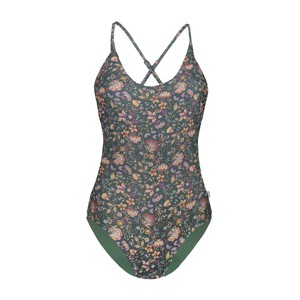 Project Cece | Recycling swimsuit Frøya Senja + olive (green)